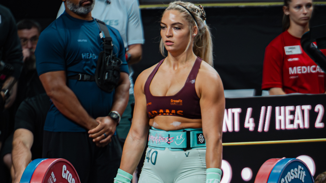 Haley Adams está fora do Event 2 do WFP - Hora do Burpee